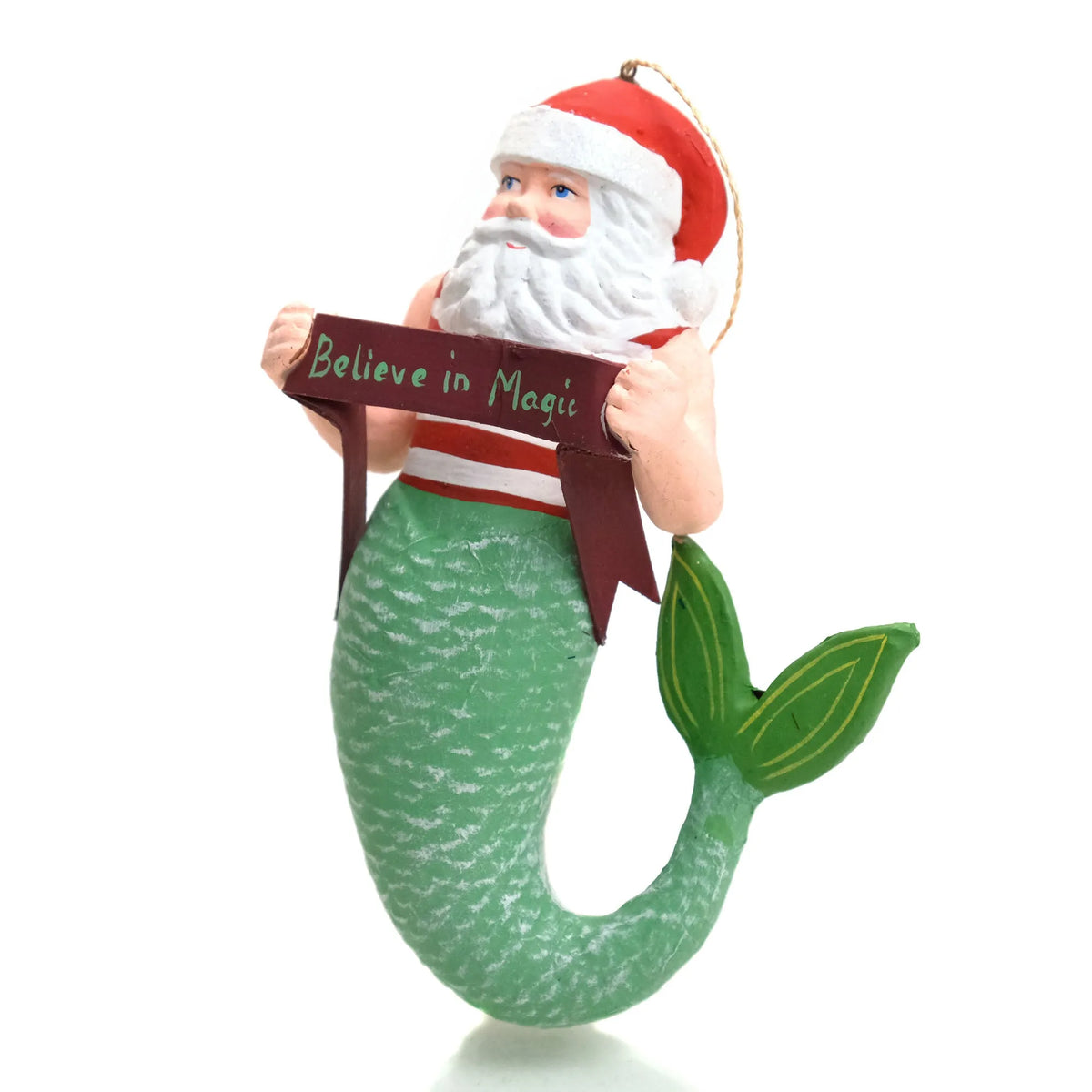 Santa Merman Ornament – Beads of Paradise