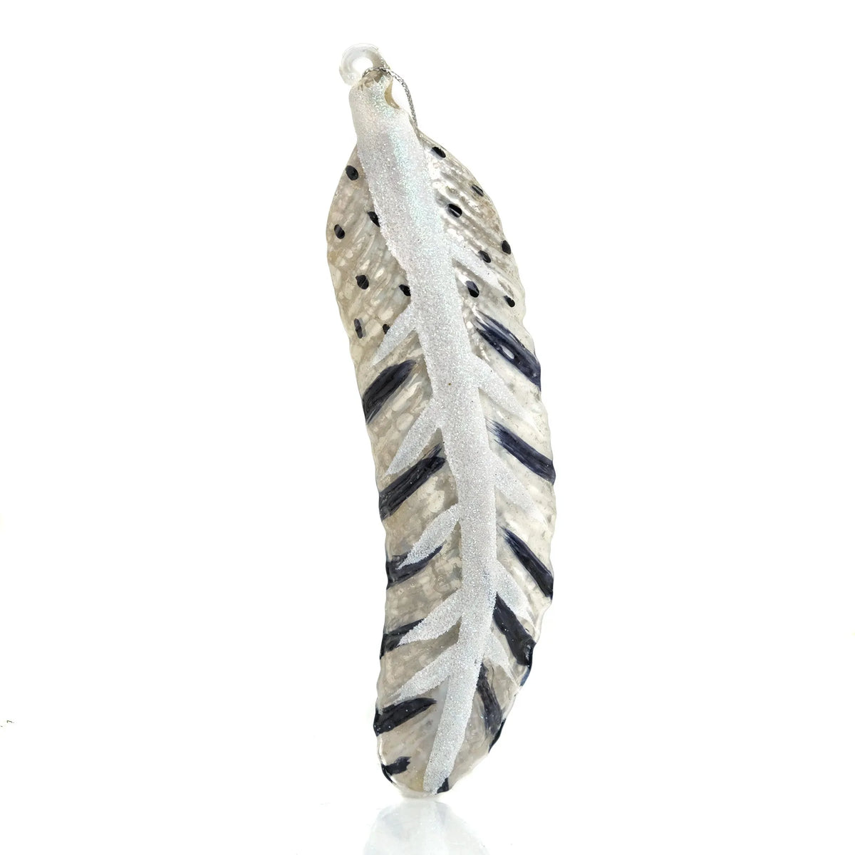 Tribal Feather Glass Ornament #2 – Beads of Paradise