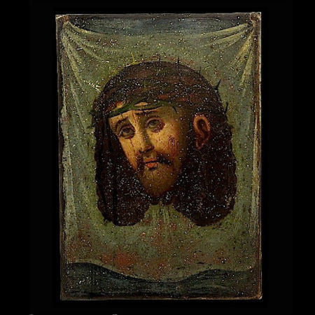 Divino Rostro de Jesus Retablo / Veil of Veronica #85 – Beads of Paradise