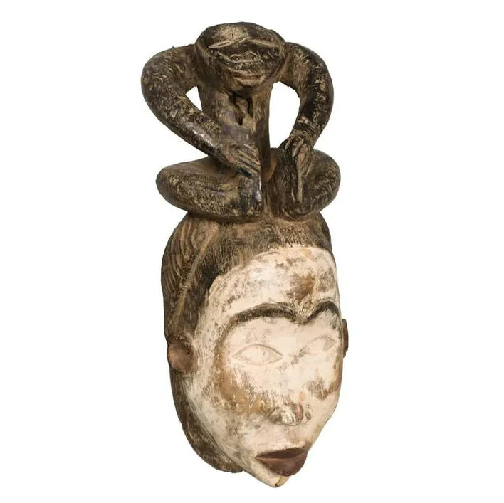 Punu Mukudj Mask, Gabon #180 – Beads of Paradise