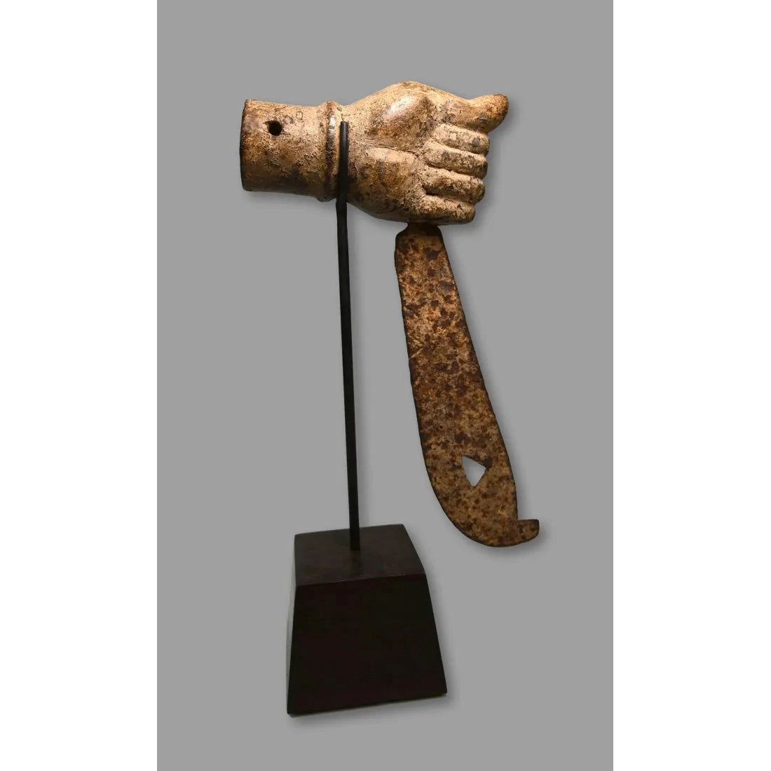 Akan Hand & Sword Powerful Shrine Object, Ghana – Beads of Paradise