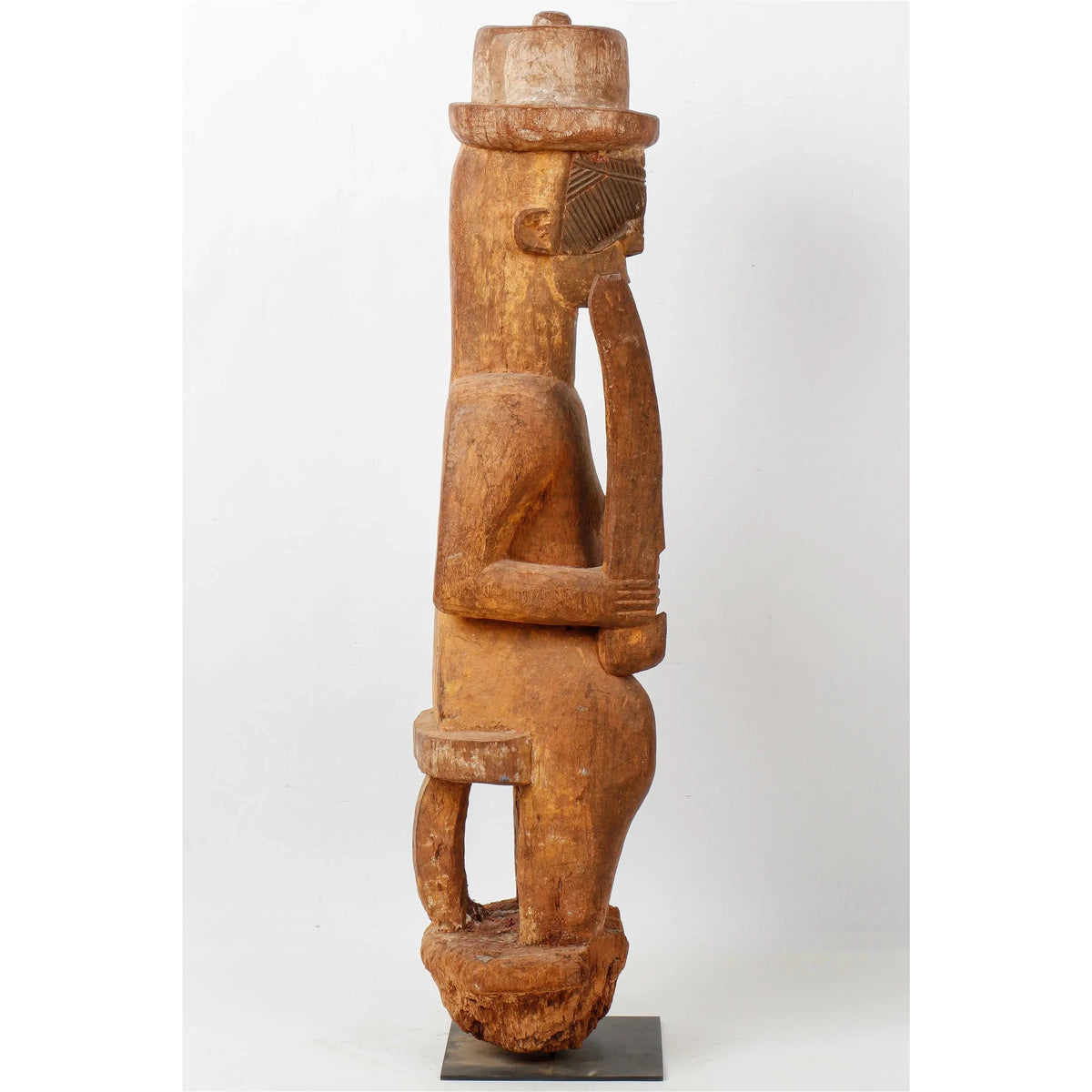 Igbo Magnificently Large Ikenga Warrior Figure, Nigeria #301 PROVENANC ...