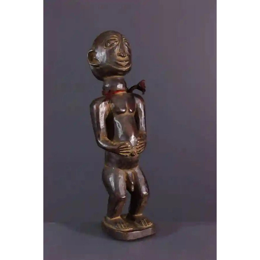 Luba Female Fetish Figure, Congo #511 – Beads of Paradise