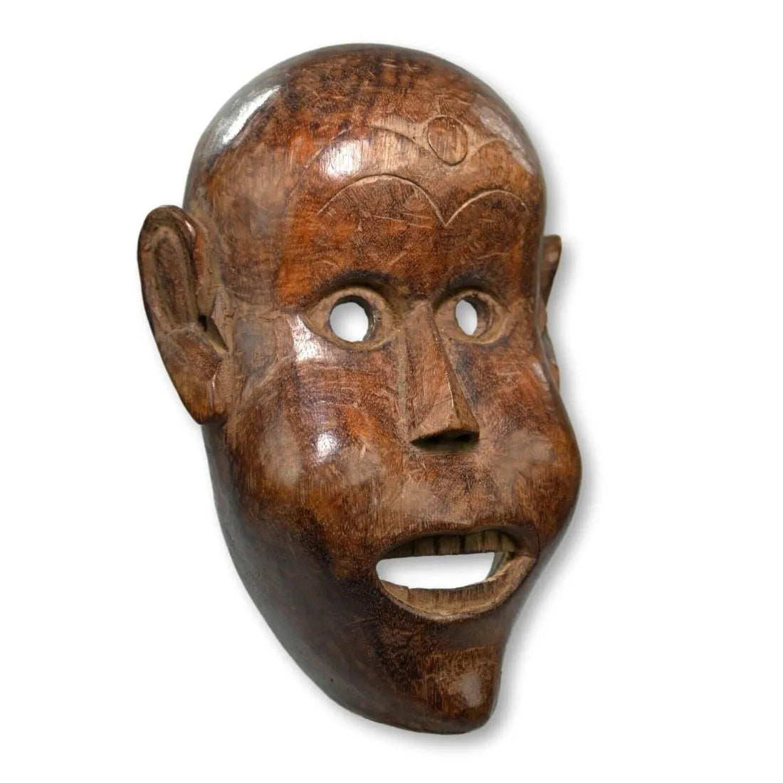 Madhesi People Shaman Dance Mask, Nepal #705 – Beads of Paradise