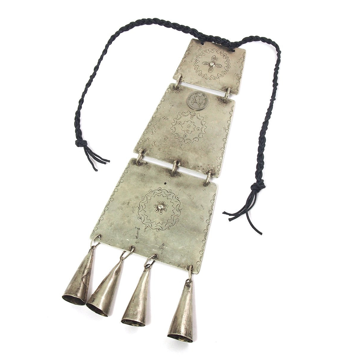 Antique Mapuche Sikil Pectoral Necklace – Beads of Paradise