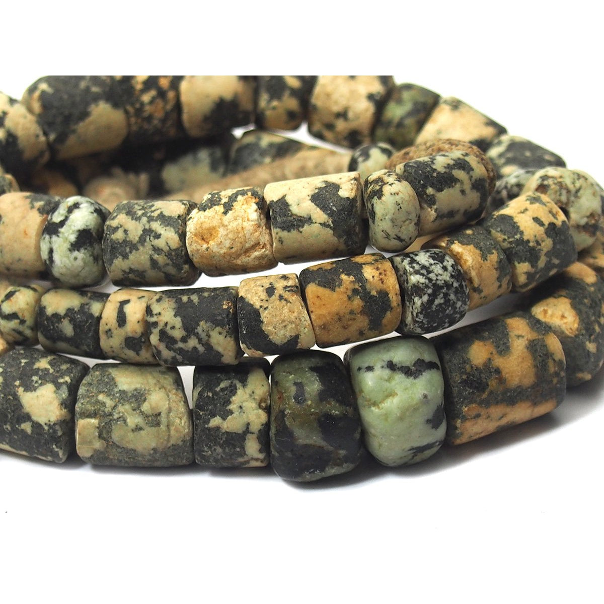 Baoule Marble Stone Disc Beads / Necklace – Beads of Paradise