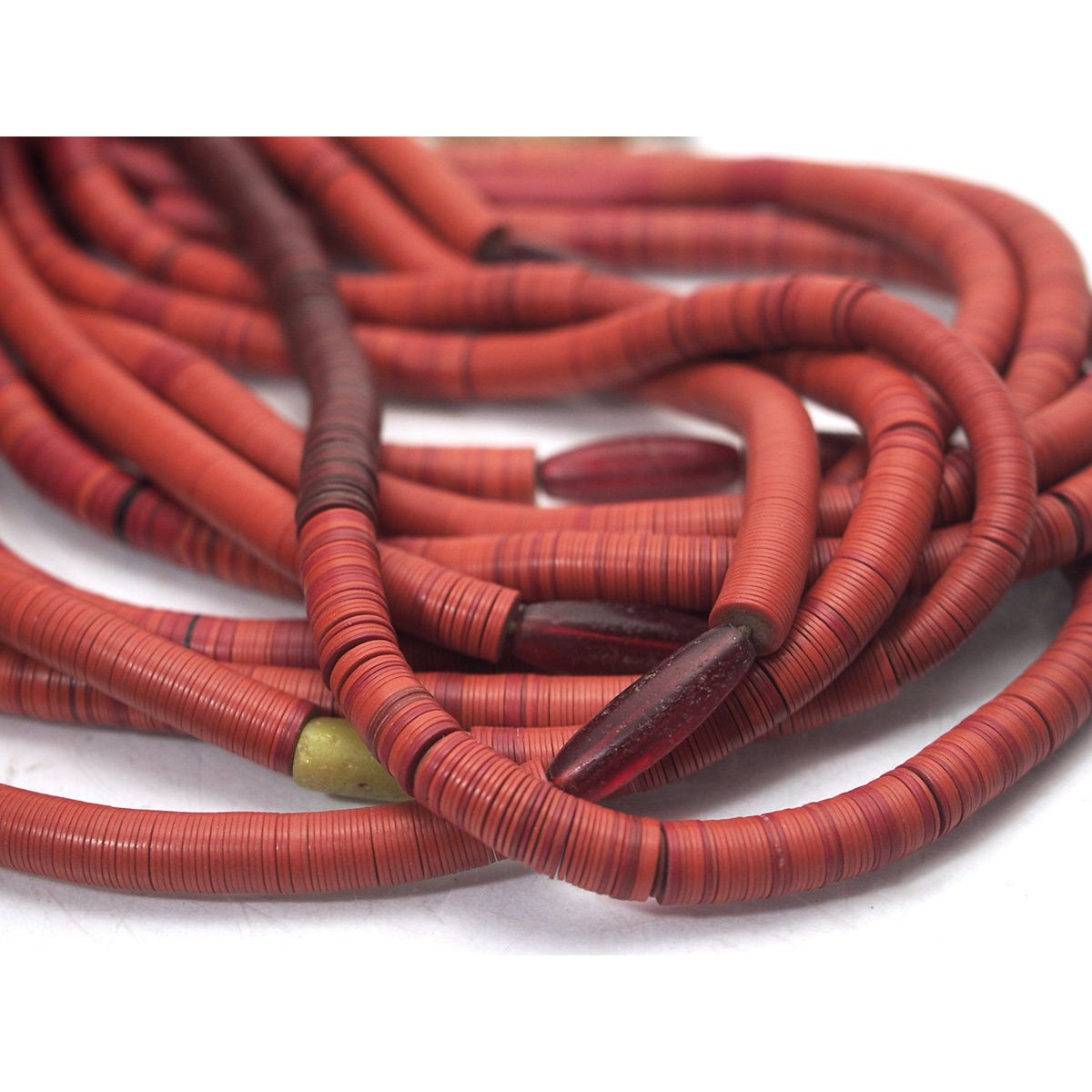 Fulani Celluloid Tamba Heirloom Necklace E – Beads of Paradise