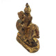 Saraswati Black Lacquer Golden Leaf Figure from Burma known as Thurath ...