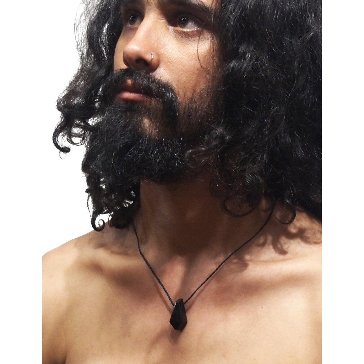 Persian Jet Tawiz Pendant Necklace – Beads of Paradise