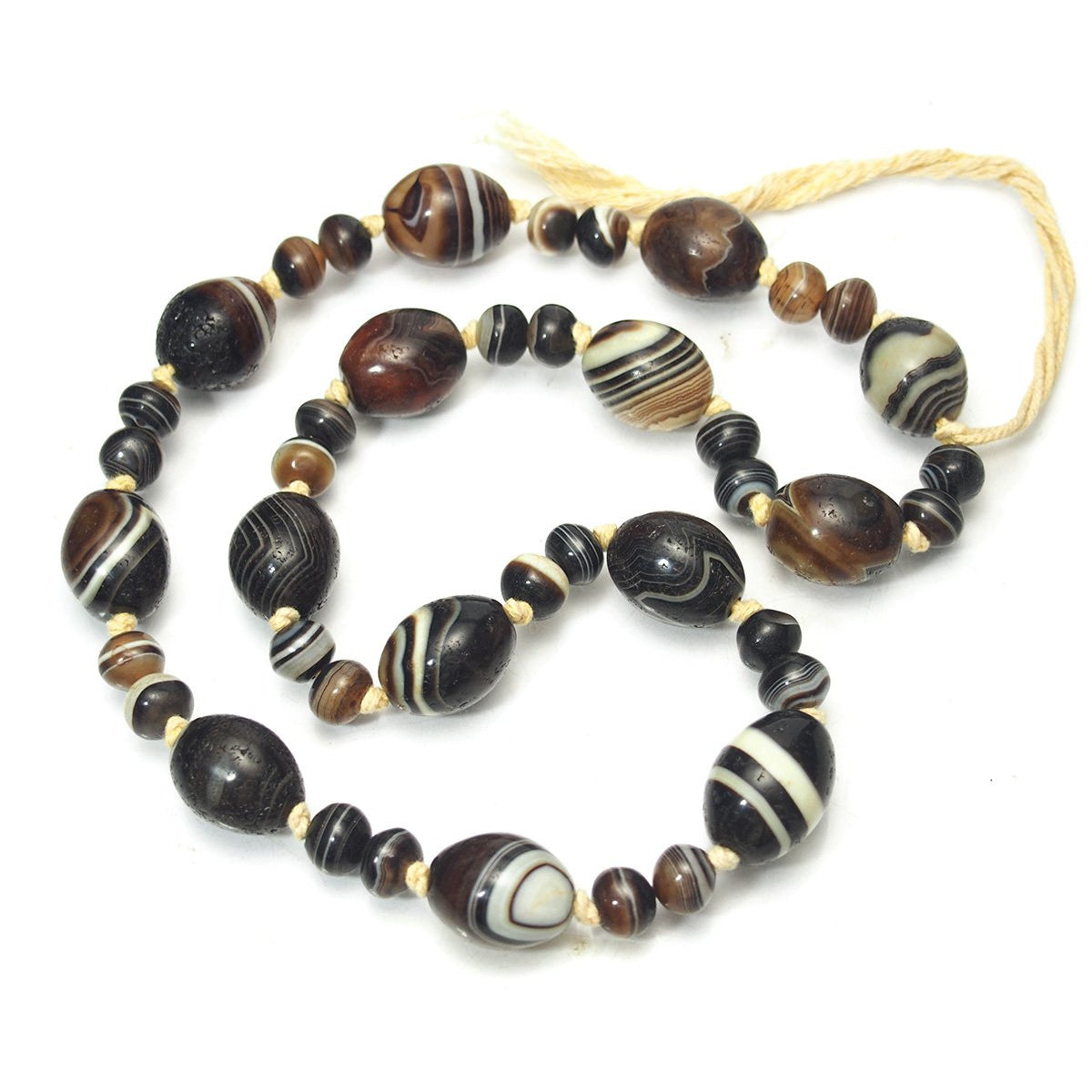 Suleiman Heirloom Agate Necklace – Beads of Paradise