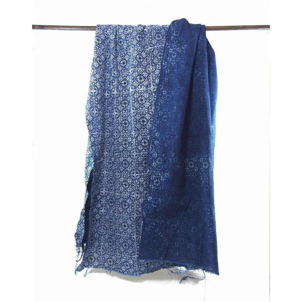 Hmong Indigo Shawl/ Sarong – Beads of Paradise