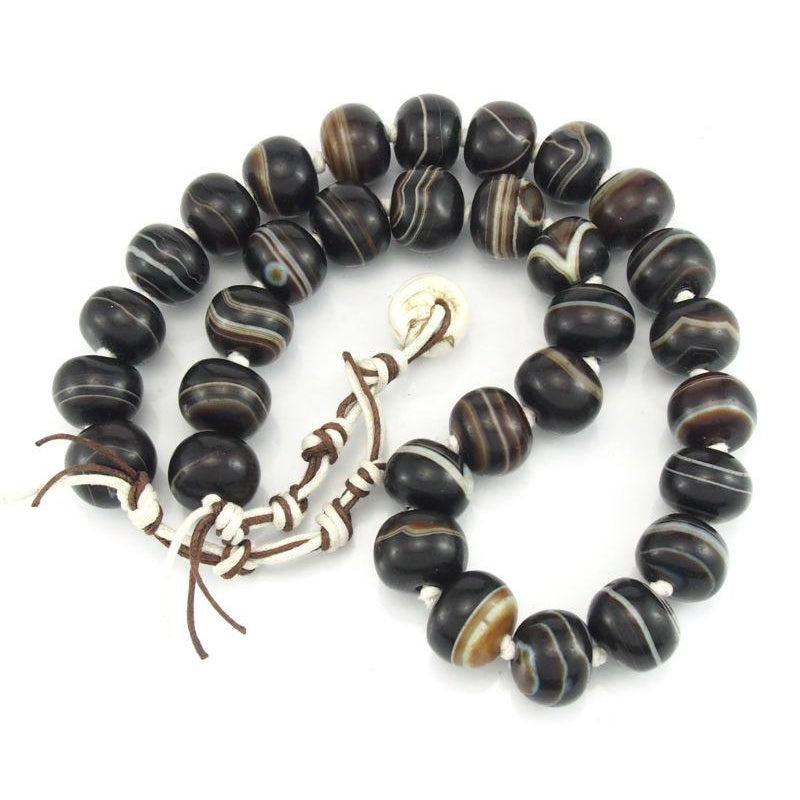 Suleiman Agate | Suleiman Beads | Heirloom Carnelian Beads – Beads of ...