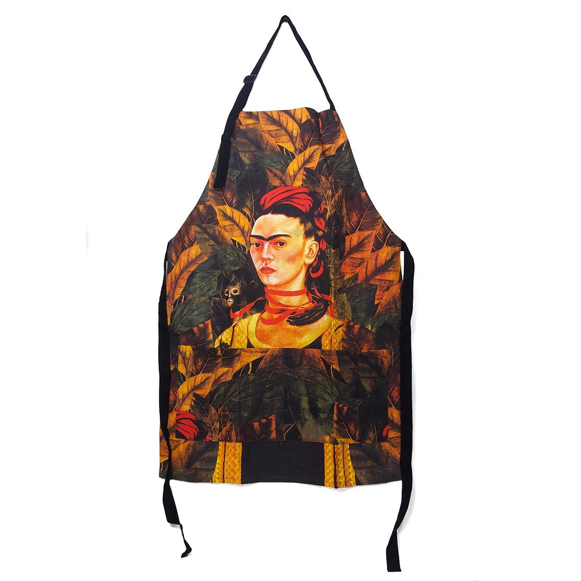 Screen Printed Apron, Frida Kahlo 5 – Beads of Paradise
