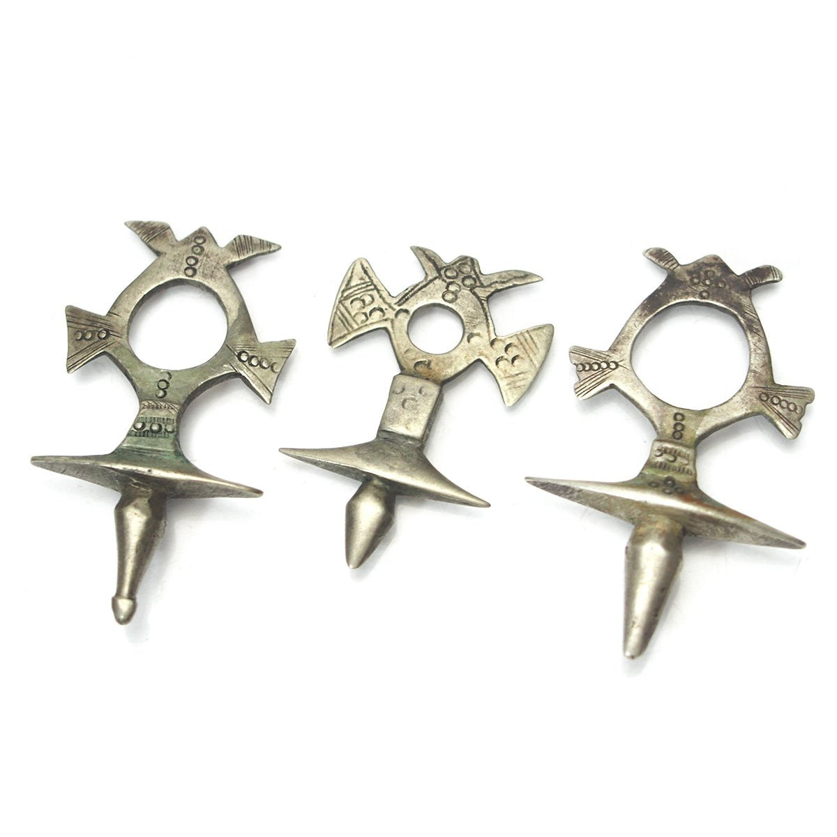 Tuareg Zinder Cross Charms / PendantsVintage ca. 1950's – Beads of Paradise