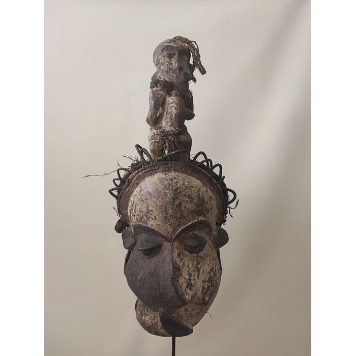 Pende Mbangu Illness Mask, DCR Congo #77 – Beads of Paradise