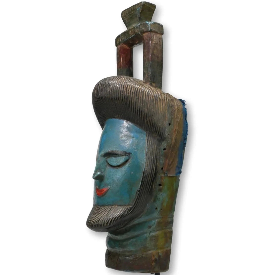 Temne Headdress Mask for the Ordehlay (Ode-Lay) or Jollay Society, Sie ...