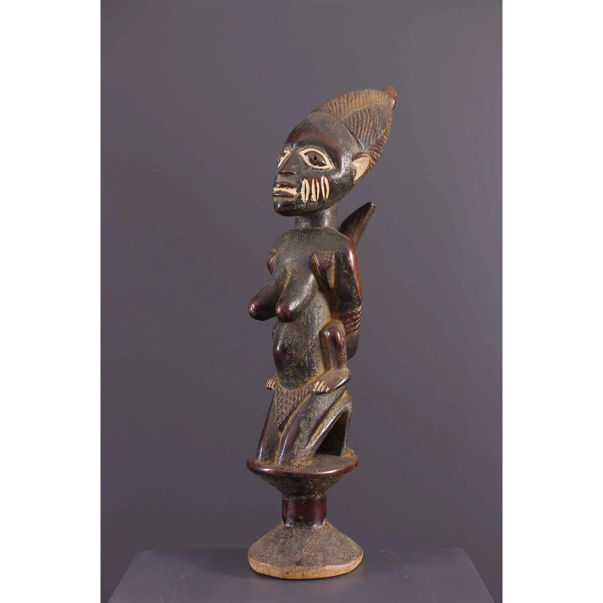 Yoruba Maternity Shango Sceptre, Nigeria #512 – Beads of Paradise