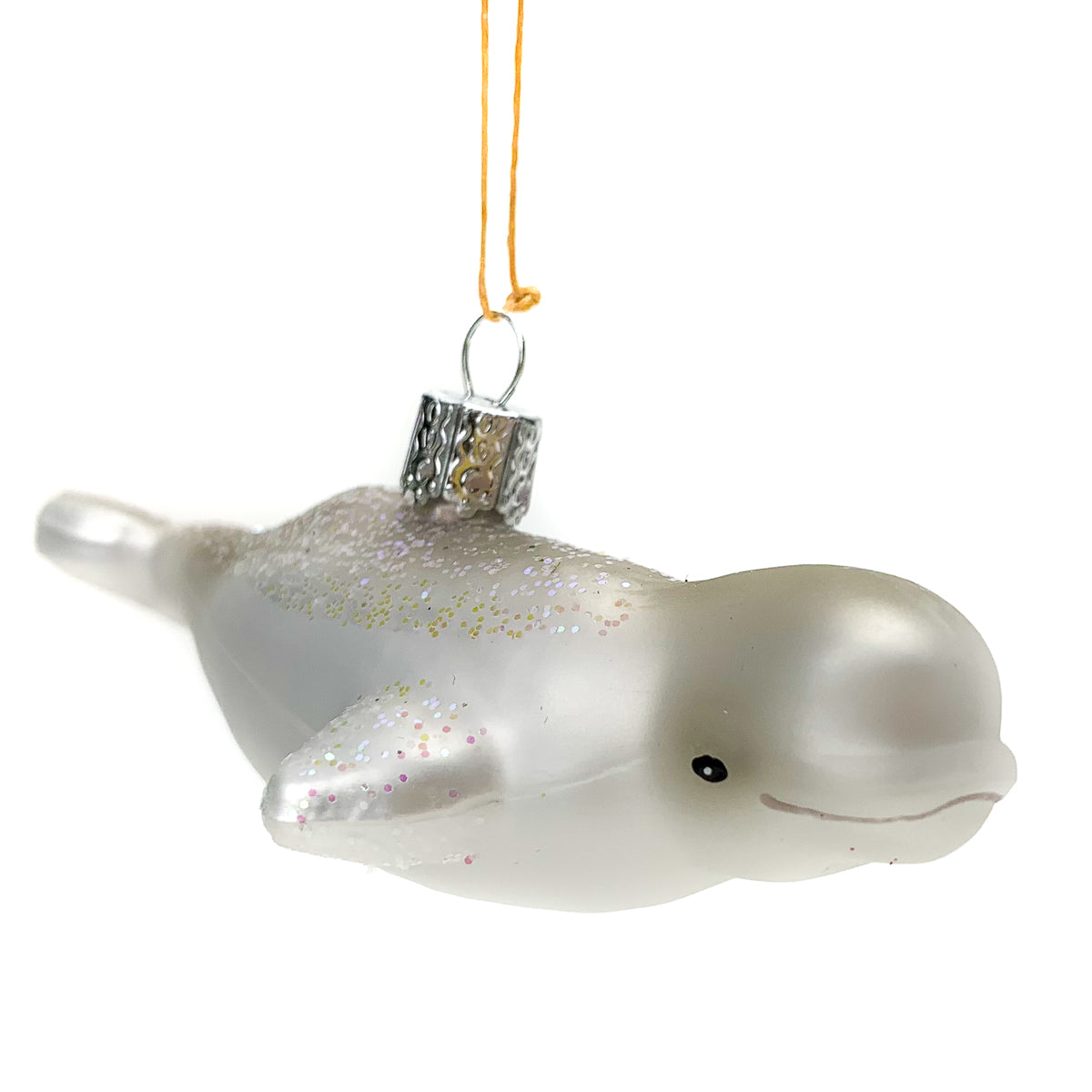 Beluga Whale Ornament – Beads of Paradise