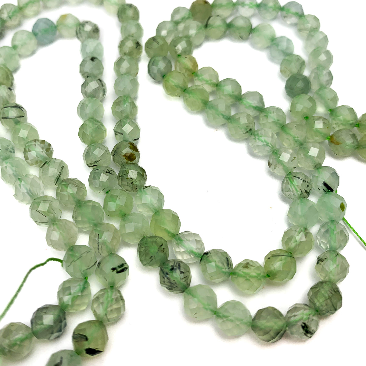 Green Quartz 6mm Faceted Rounds – Beads of Paradise