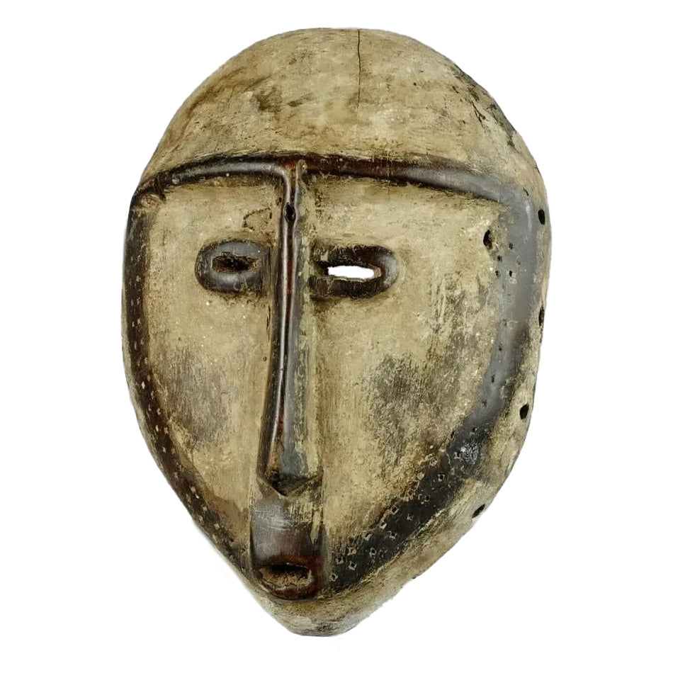Lega Idimu Bwami Mask, Congo #69 – Beads of Paradise