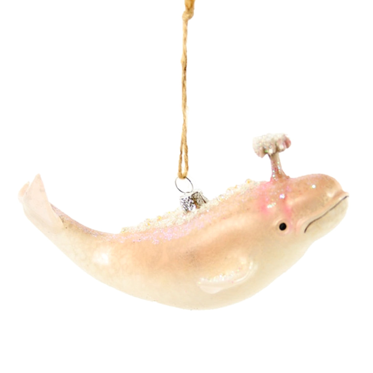 Large Beluga Whale Ornament – Beads of Paradise