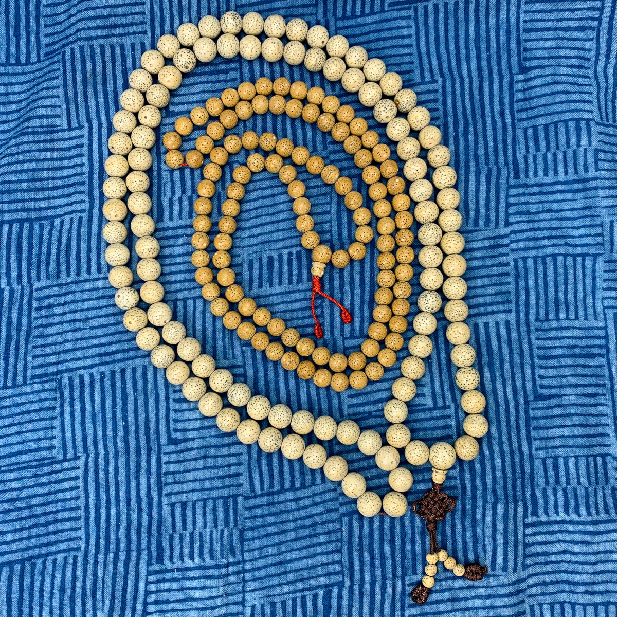 Rattan Seed Malas for Neck or Wrist Wrap from Nepal – Beads of Paradise