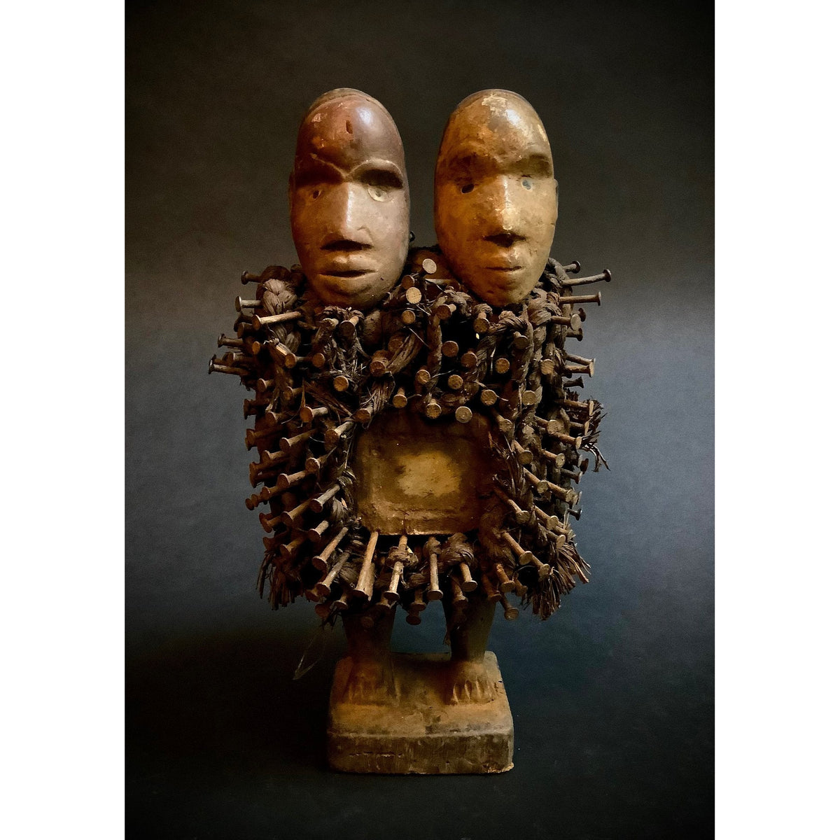 Kongo Nkisi Nkondi Fetish Figure, Congo #1016 – Beads of Paradise
