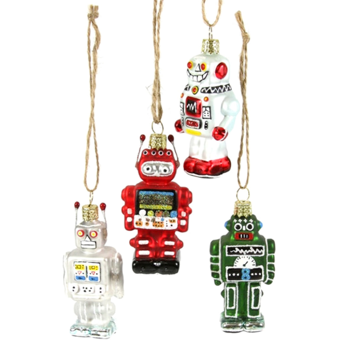 Bitty Robots Ornaments – Beads of Paradise